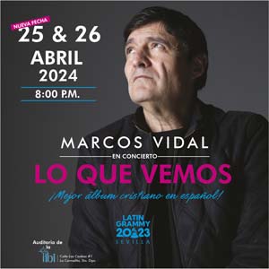 Boletos | 2024 Lo Que Vemos - Santo Domingo - Marcos Vidal 2024 (NUEVA ...