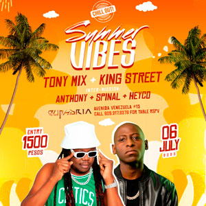 Boletos | 2023 Summer Vibes (Chill Out Thursday) | Tu Boleta.com.do